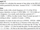 8051 Timer Delay Calculation Electrical Engineering Stack Exchange