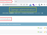 Django Admin
