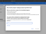 How To Delete A Project From Google Cloud Console Stack Overflow