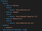 How Do I Implement Custom Fonts In Flutter Properly Stack Overflow