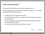 Why Is Google Oauth 2 0 Asking For Web App Verification When I Have