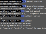 Installing Python 2 Using Brew Install Python