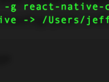 Node Js React Native Not Working Cli And Create App Macos Stack