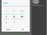 Android I Want To Use Digital Date Picker Dialog And Time Picker