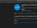 Vs Code Cannot Enable Or Install Again Typescript And Javascript