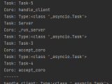 Python 3 X How To Get Task Created By Asyncio Start Server That Runs