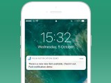 Javascript Push Notification I Can Send Message To Emulator But