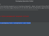 Pycharm Error Python Packaging Tool Setuptools Not Found Stack