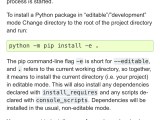 Setuptools Python Setup Py Develop Vs Install Stack Overflow