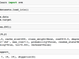 Scikit Learn Which Support Vectors Returned In Multiclass Svm Sklearn