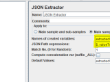 Jmeter Use Of Json Extractor Stack Overflow