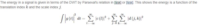 Python Understanding Parseval S Theorem With Discrete Wavelet - Premium Nature Texture Gallery - Mobile