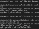 Typeerror Object Of Type Typeerror Is Not Json Serializable Python