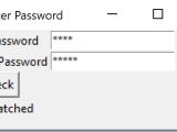 Python Disable The Button In Tkinter When Passwords Do Not Match