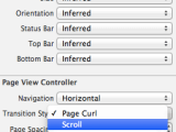 Ios Programmatically Set Uipageviewcontroller Transition Style To
