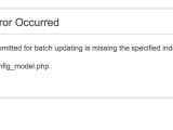 Php Codeigniter Active Record Batch Update Where Where Clause Equals