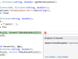 Csv Parse File Text To Dictionary In C Stack Overflow