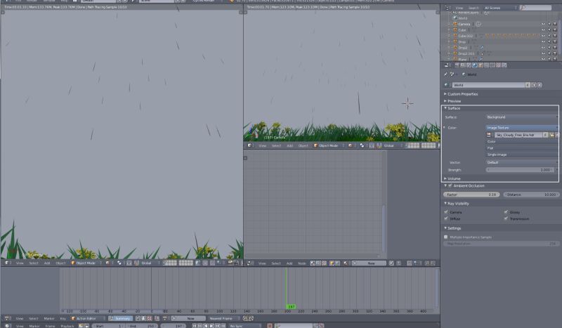 Cycles Render Engine Turn Off Hdri Shadow Casting Blender Stack - Abstract Background Collection - High Resolution Quality