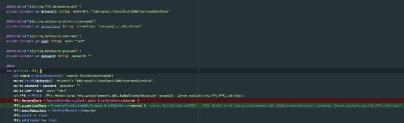 Spring Boot Ff4j Kotlin Cannot Create Table Throws - Space Texture Collection - 8K Quality