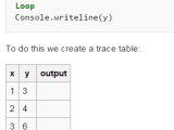 Algorithm How To Dry Run With Trace Tables Stack Overflow