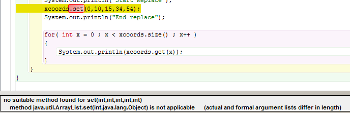 Java Arraylist Set Using Rectangle2d Double Stack Overflow