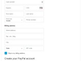 Html Paypal Api How To Set Payment Page Type Stack Overflow