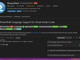Latest Powershell Extension In Visual Studio Code