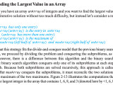C Finding Largest Value In Array Using Recursion Stack Overflow
