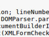 Java Xml Format Checker Returns Premature End Of File Why Stack