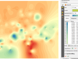 Point Density Map In Qgis Geographic Information Systems Stack Exchange