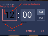Android Materialtimepicker Custom Styling Flutter Fixes
