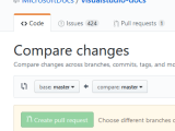 Pull Request At Github Results In Compare Changes Page How To Proceed