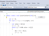 C Visual Studio 2013 Stopped Showing Variable Values When Debugging