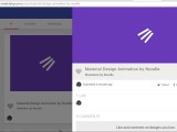 Javascript Material Design Device Compatible Div Slide In Js Jquery