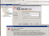 Sql Server Doesn T Accept Server Name Stack Overflow