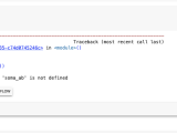 Python Nameerror Name Soma Ab Is Not Defined Stack Overflow