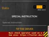 Null Check Operator Used On A Null Value While Using Variable From