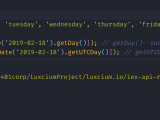 Node Js Why I Canot Get The Same Result Using The Getday Method And