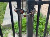 Outdoor How Should I Repair This Metal Gate Lock Home Improvement