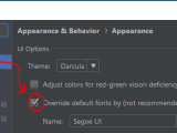 Resize Change Ui Font Size In Android Studio Stack Overflow
