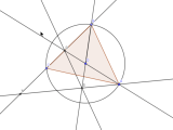 Geometry Problem With Circle Mathematics Stack Exchange