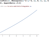 Plotting Multivariable Integration Mathematica Stack Exchange