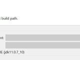 Java Eclipse 2020 06 Error The Project Was Not Built Since Its