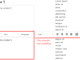 Javascript Tinymce 5 Inline Overflowing Toolbar From Content