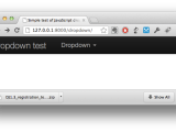 Problems Getting Javascript Dropdown To Work In Twitter Bootstrap While