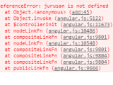 Javascript Referenceerror Jurusan Is Not Defined In Angular With