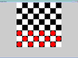 Python Creating Checkers Pieces Using A 2d Array Pygame Stack
