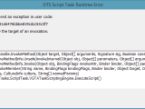C Dts Script Task Runtime Error In Ssis Task Due To Referenced Dlls