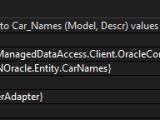 Database Ora 00933 Sql Command Not Properly Ended C And Oracle