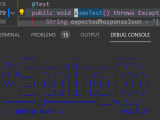 Spring Change Vs Code Debug Console Font Color Stack Overflow